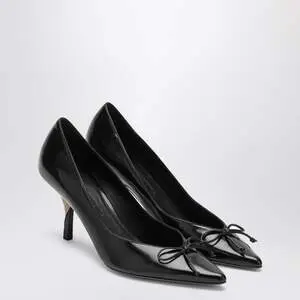 Jacquemus Tourni Leather Pumps - Black