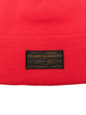 Filson Logo Beanie - Red