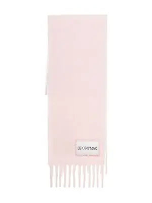 Sportmax Wool Scarf - Pink