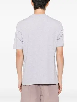 Maison Kitsuné Fox Head Cotton T Shirt - Grey