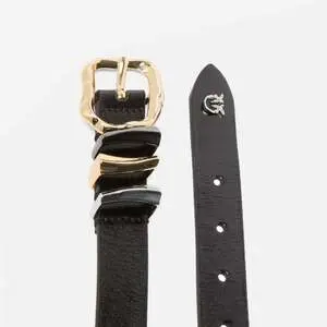Pinko Love Birds Leather Belt