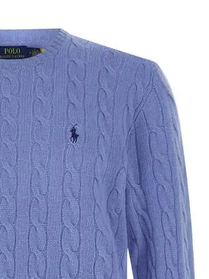 Polo Ralph Lauren Braided Wool And Cashmere Blend Sweater