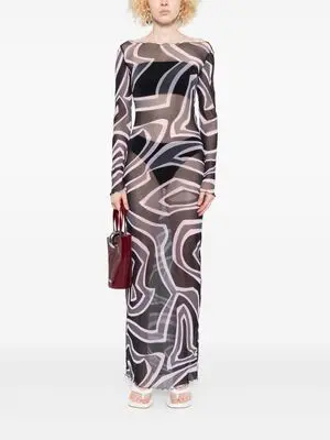 Emilio Pucci Printed Maxi Dress