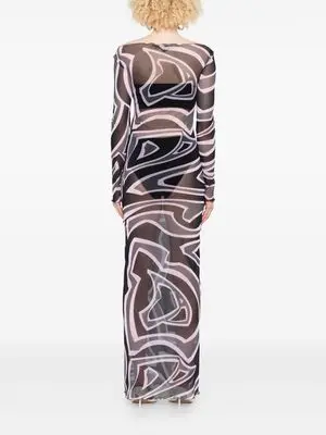 Emilio Pucci Printed Maxi Dress