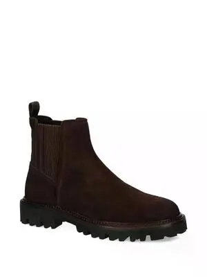 BOSS Jolyo Suede Boots - Brown