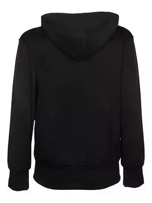 Play Comme Des Garcon Zip Logo Patch Sweatshirt - Black