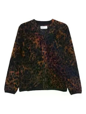 Universal Works Animal-pattern Cardigan