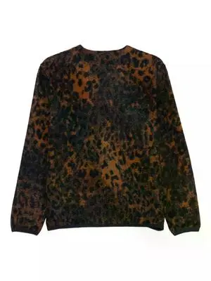 Universal Works Animal-pattern Cardigan