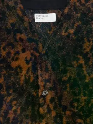 Universal Works Animal-pattern Cardigan