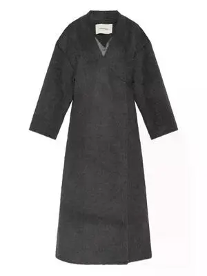 ENTIRE STUDIOS V-neck Wool Coat