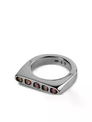 PARTS OF FOUR Sterling Sistema Sapphire Ring