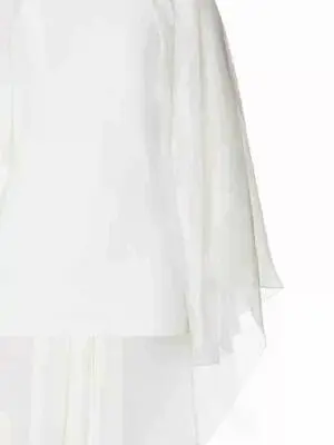 Alberta Ferretti Draped Blouse