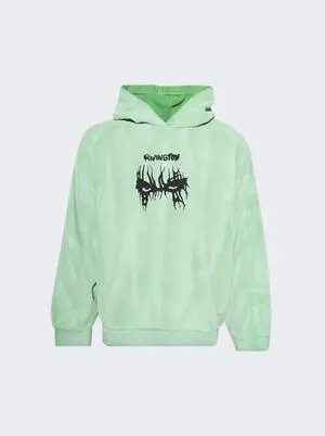 RIVINGTON ROI REBIS Bad Eyes Heiro Hoodie - Green
