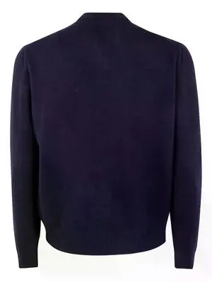 LARDINI Buttoned Wool Cardigan