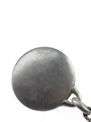 PARTS OF FOUR Morphed Disk Necklace - Silver
