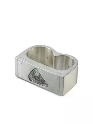 PARTS OF FOUR Plate Double Diamond Ring