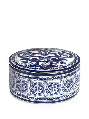 Dolce & Gabbana Mediterranean Patterned Box - Blue