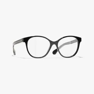 Chanel Pantos Eyeglasses - Black