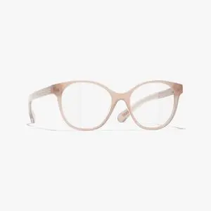 Chanel Pantos Eyeglasses - Pinky Beige
