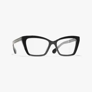 Chanel Butterfly Eyeglasses - Black