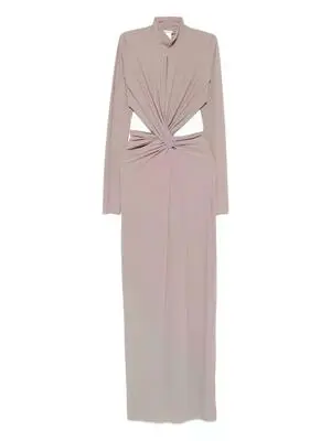 AMAZUIN Cut-out Maxi Dress