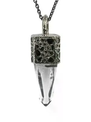 PARTS OF FOUR Pavé Talisman Necklace