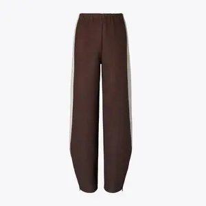 Tory Burch Japanese Jersey Sweatpant - Frosted Mocha/ivory