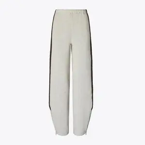 Tory Burch Japanese Jersey Sweatpant Ivory/frosted Mocha