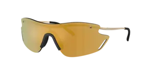 EA7 EA7 Sunglasses Brown Mirror Gold