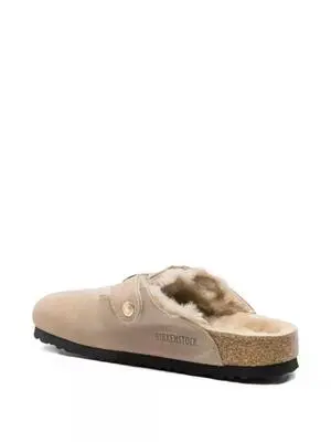 BIRKENSTOCK Boston Big Buckle Mules - Neutrals