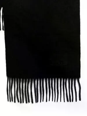 Paul Smith Cashmere Fringed-trim Scarf