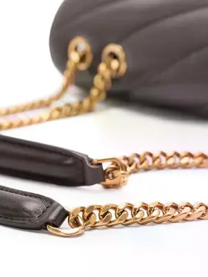 Saint Laurent Chevron Chain Shoulder Bag