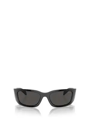 Prada Mascherina Sunglasses - Black