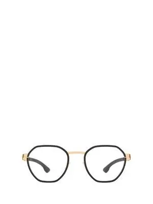 IC! BERLIN Ic! Berlin Unisex Eyeglasses - Rose - Gold - Black