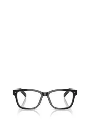 Prada Prada Eyewear Rectangular Eyeglasses Black