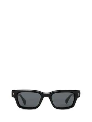 Chimi Akira Square Frame Sunglasses - Black