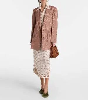 Dries Van Noten Printed Blazer