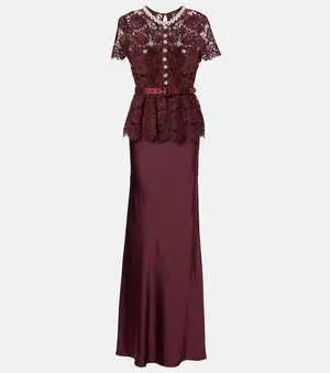 Button Detailed Evening Dresses