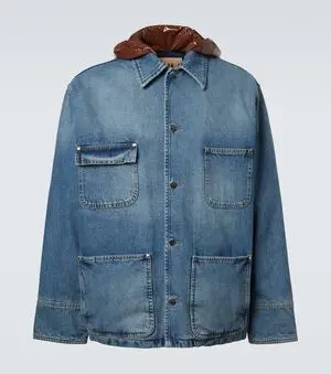 Plan C Denim Field Jacket