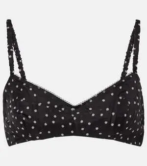SIR. Polka-dot Silk Bralette