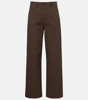 Women's Mid-Rise Wide-Leg Casual Pants