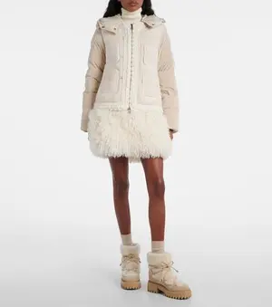 Moncler Ripaelle Down Jacket - Beige
