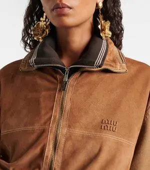 Miu Miu Lamb Leather Jacket