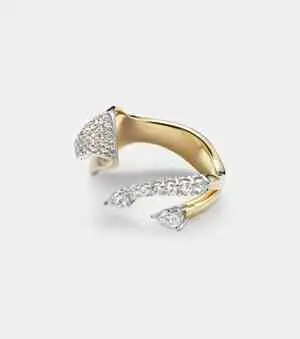 Yeprem En Strada 18kt Diamond Ring - Gold