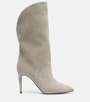 Paris Texas Gaia 85 Suede Ankle Boots