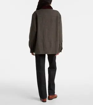 BLAZÉ MILANO Berber Wool-blend Jacket