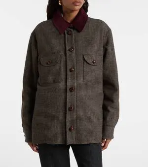 BLAZÉ MILANO Berber Wool-blend Jacket