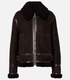 Gucci Leather Trimmed Jackets