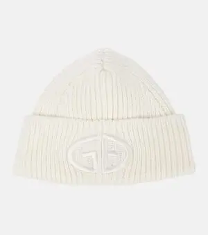 Goldbergh Valerie Logo Beanie - White