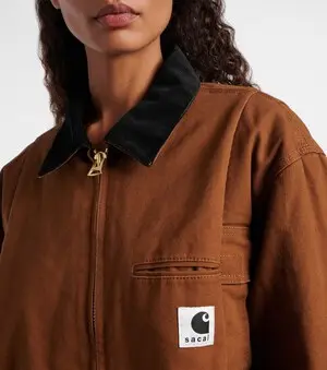 Sacai X Carhartt Canvas Puffer Jacket